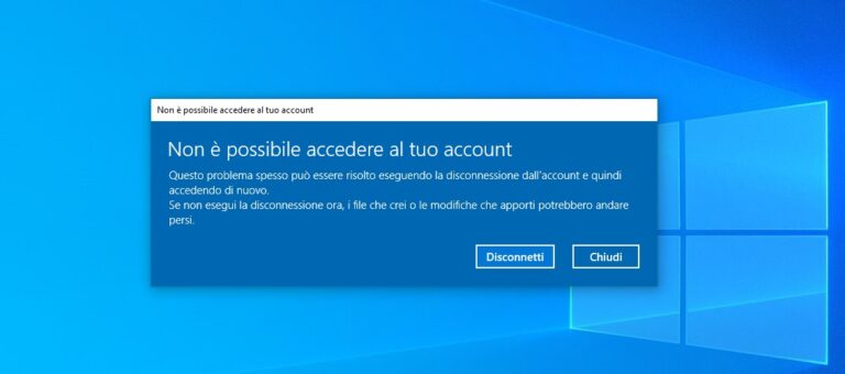 [FIX] Risolvere l'errore "Non è possibile accedere al tuo account" | TecHelp